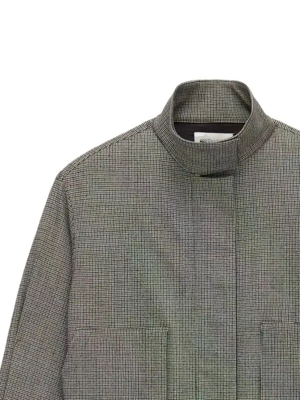 WE-AR4 Check High-neck Jacket