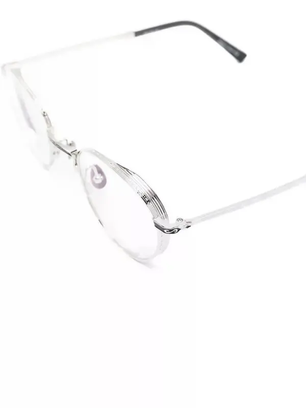 Matsuda Round Frame Glasses - Silver