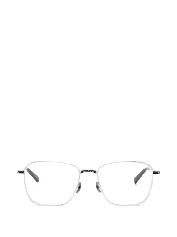 Matsuda Square Frame Glasses - Silver