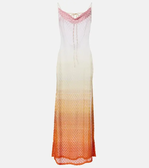 Missoni Wave Lame Beach Cover-up - Multicoloured