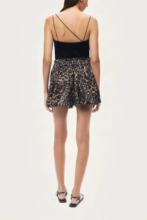 NOCTURNE Printed Mini Shorts