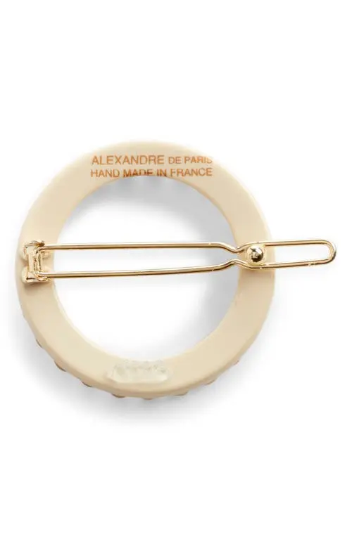 Alexandre De Paris Circle Barrette