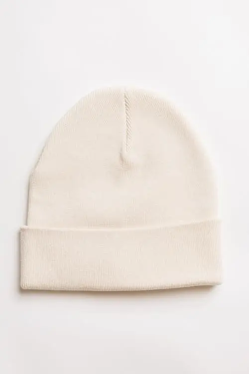 VOTTERA Organic Cotton Beanie - Natural