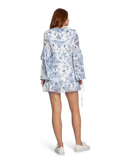 BELLE & BLOOM Floral Print Mini Dress