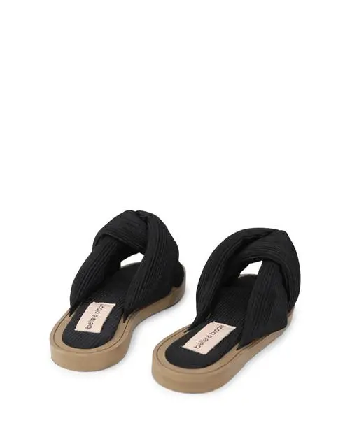 BELLE & BLOOM Oblivion Slides - Black