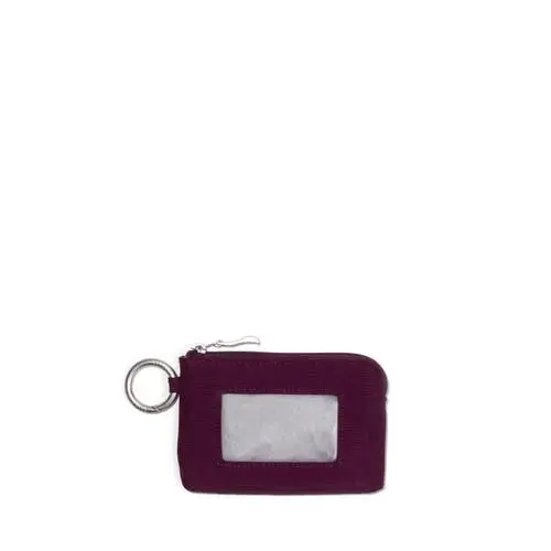 BAGGALLINI Rfid Card Case Id Wallet - Mulberry
