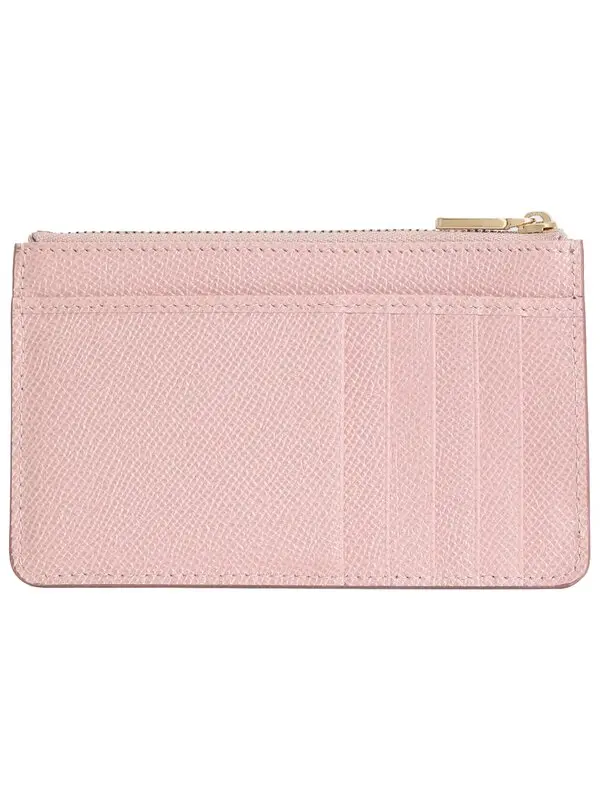 Dolce & Gabbana Leather Card Holder - Pink