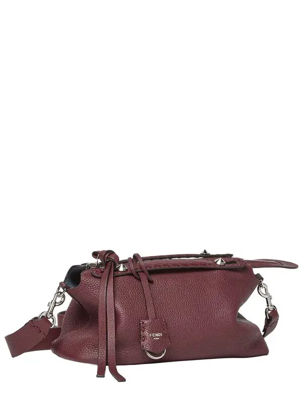 Fendi By The Way Saddlery Bag - Bordeaux