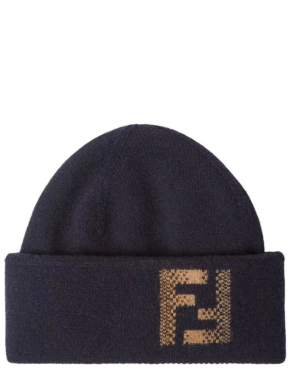Fendi Logo Cap - Blue