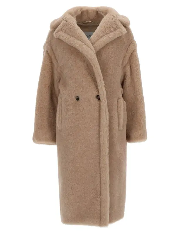 Max Mara Teddy Bear Icon" Coat - White