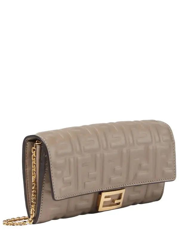Fendi Continental "baguette" Wallet - Beige