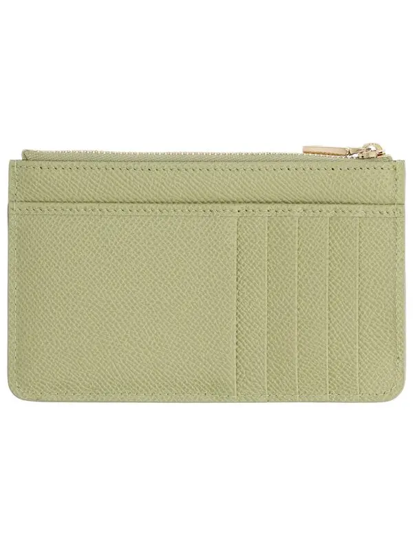 Dolce & Gabbana Leather Card Holder - Green