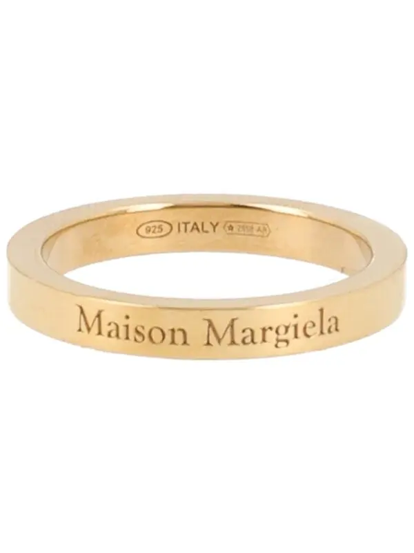 MAISON MARGIELA Logo Ring - Gold