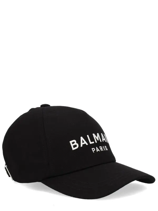 Balmain Baseball Cap With Logo