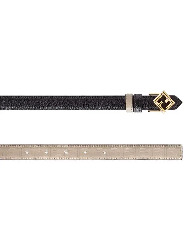 Fendi Ff Diamonds Reversible Belt