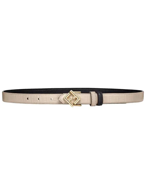 Fendi Ff Diamonds Reversible Belt