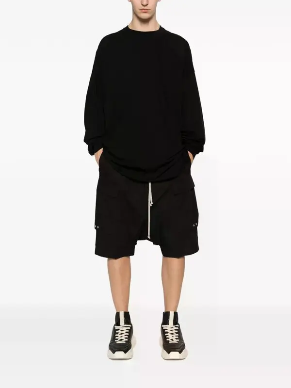 Rick Owens Long Sleeve T-shirt - Black