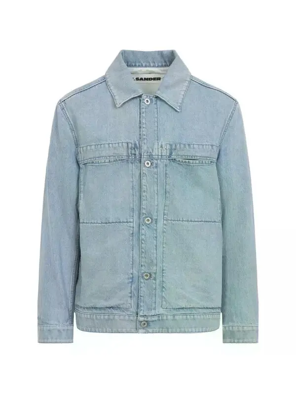 JIL SANDER Pocket-detail Denim Jacket