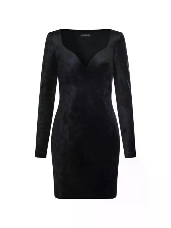 Balenciaga Sweetheart-neck Dress