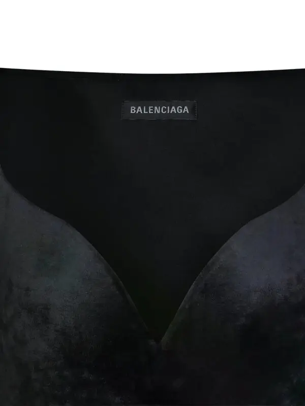 Balenciaga Sweetheart-neck Dress