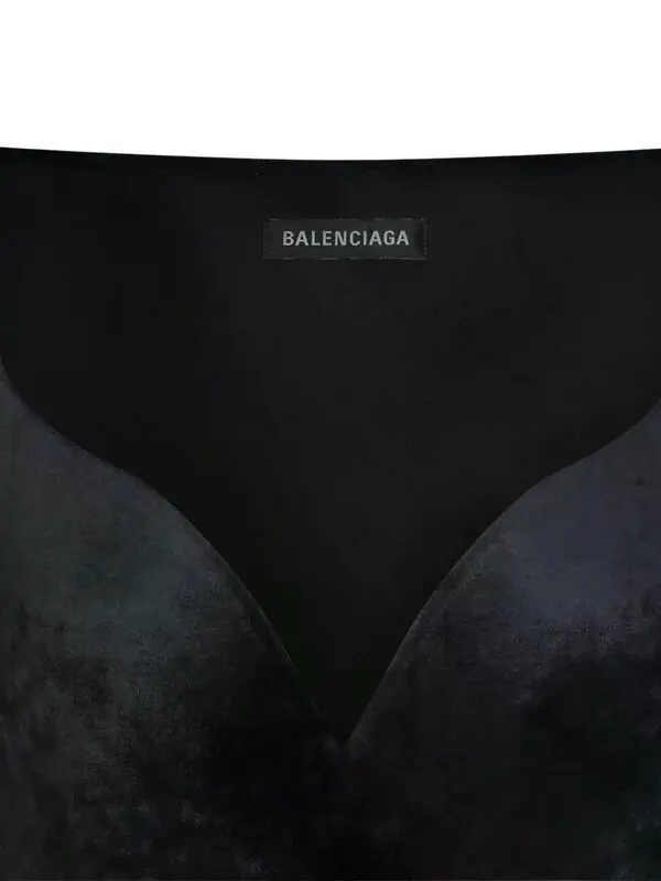 Balenciaga Sweetheart-neck Dress