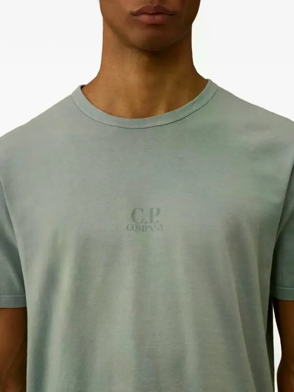 C.P. COMPANY 20/1 Jersey Short Sleeve T-shirt - Blue