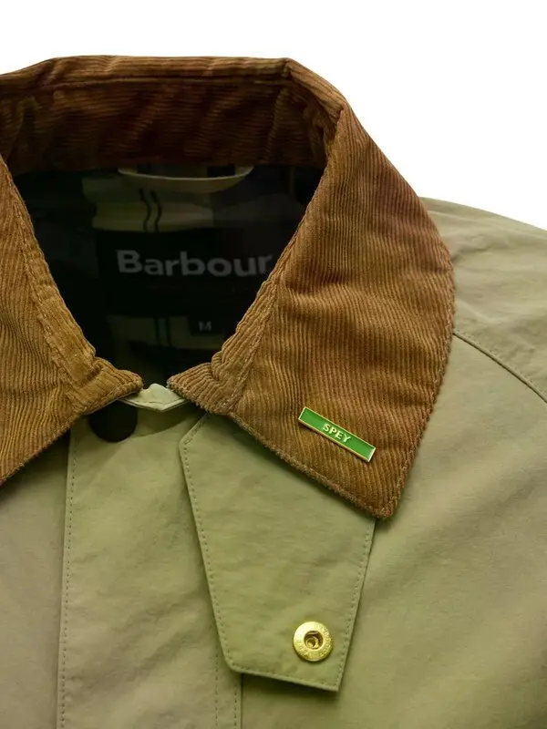 Barbour Corduroy Collar Jacket - Green