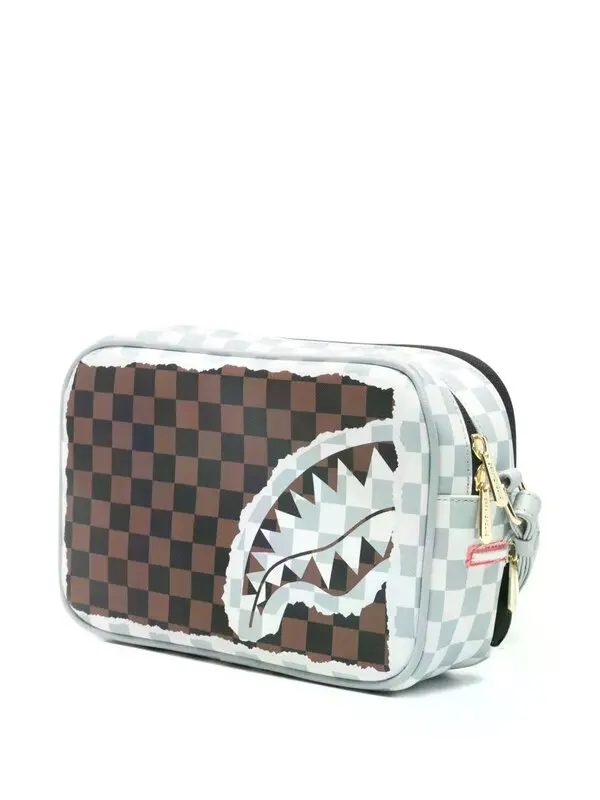 SPRAYGROUND Check-pattern Wash Bag