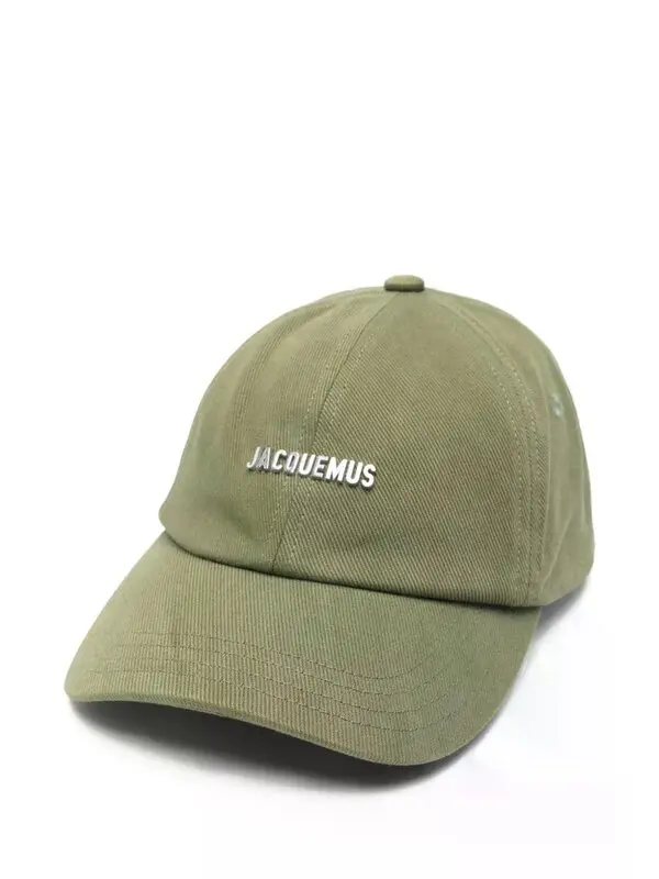 Jacquemus Logo Cap - Green