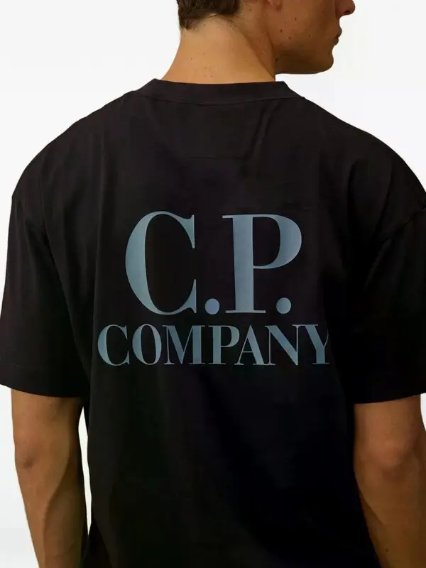 C.P. COMPANY 30/1 Jersey Short-sleeve Printed Graphics T-shirt