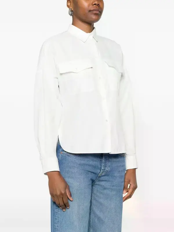 Max Mara Chest-pocket Shirt - White
