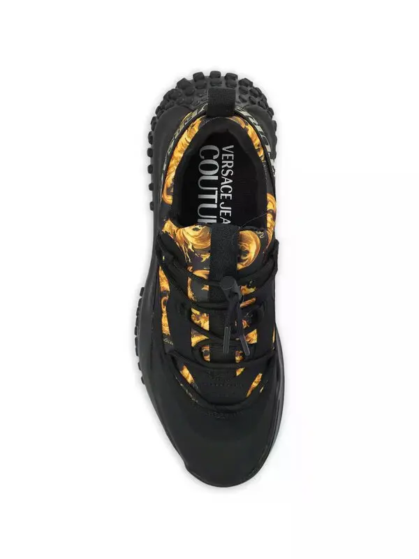 Versace Pattern Lace-up Sneakers
