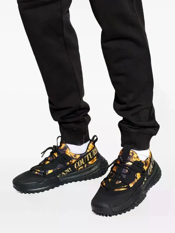 Versace Pattern Lace-up Sneakers