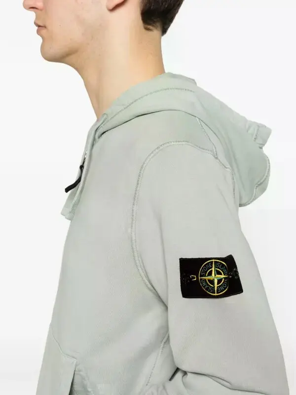 Stone Island Zip-up Hoodie