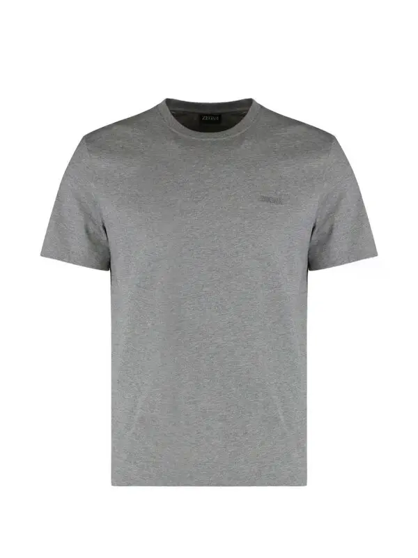 Zegna Crew-neck T-shirt - Grey
