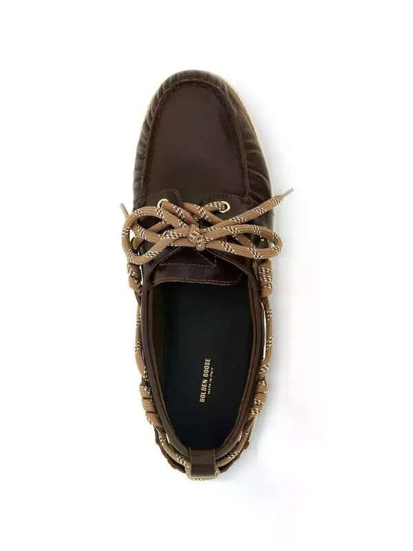 GOLDEN GOOSE Cruise Loafers In Glossy Leather