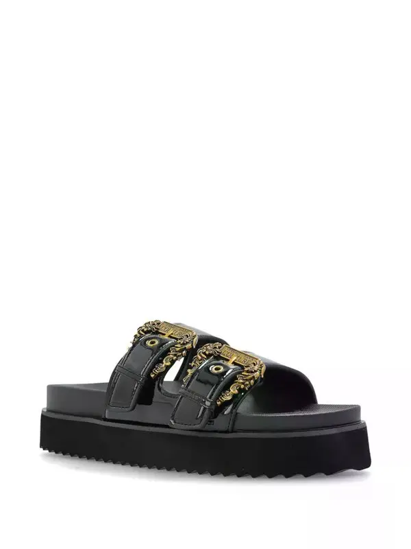 Versace Buckled Platform Sandals