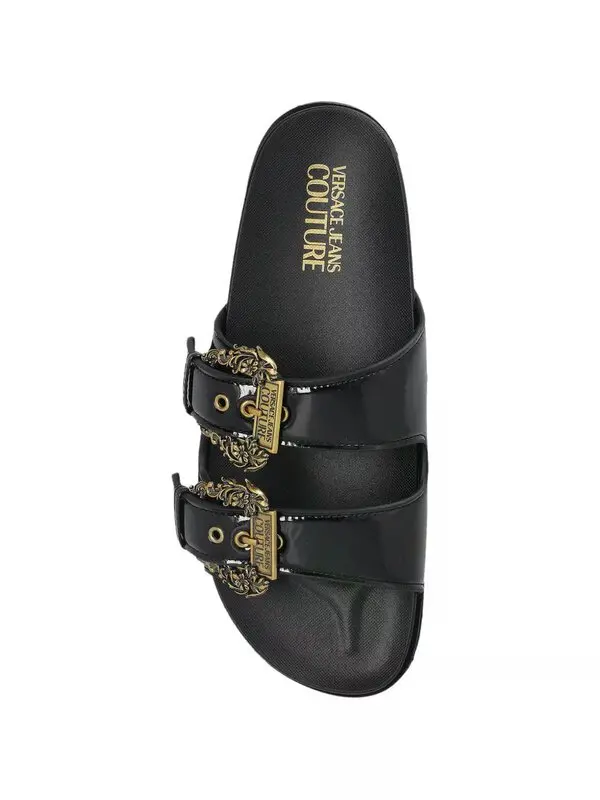 Versace Buckled Platform Sandals