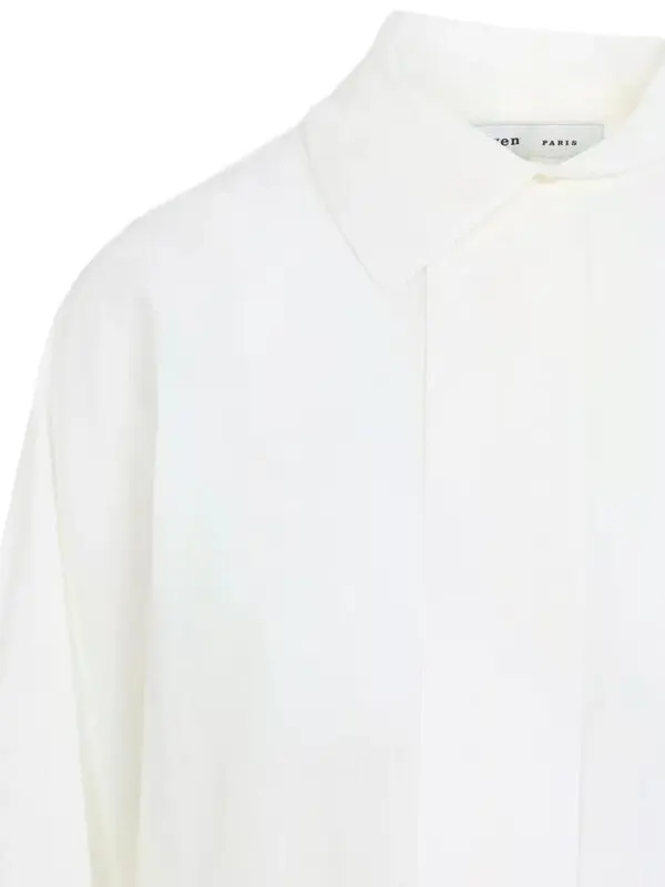 Carven Collared Long-sleeve Shirt