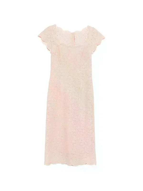 Ermanno Scervino Lace Midi Dress