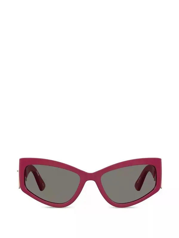 Moschino Cat-eye Zip Sunglasses - Red