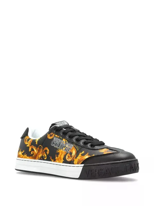 Versace Barocco-print Sneakers