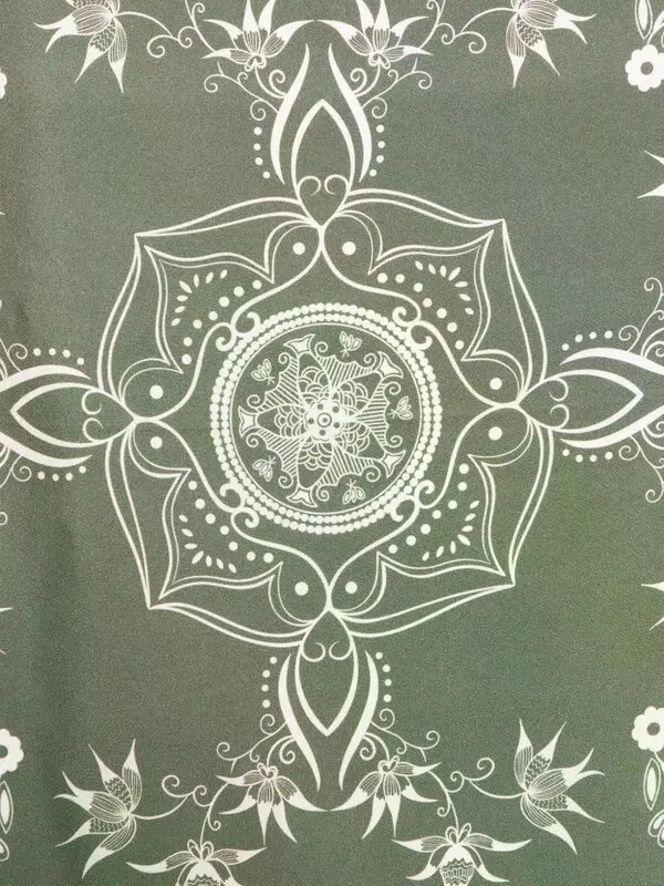 N.peal Floral Silk Scarf
