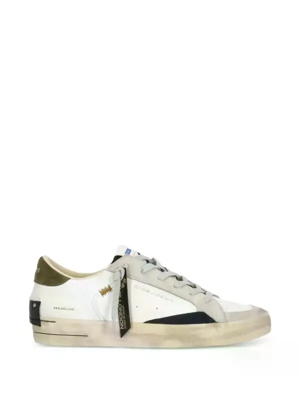 CRIME LONDON Sk8 Deluxe Leather Sneakers