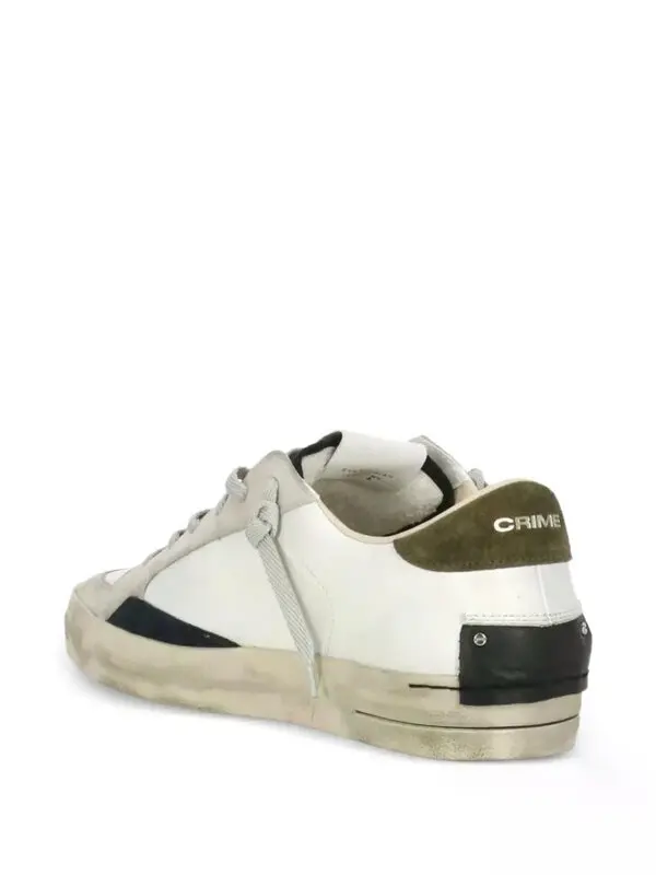 CRIME LONDON Sk8 Deluxe Leather Sneakers