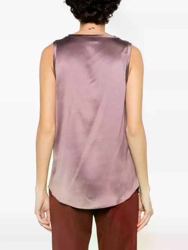 Brunello Cucinelli Scoop-neck Tank Top - Purple
