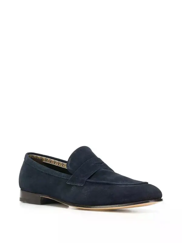 Fratelli Rossetti Leather Slip-on Loafers