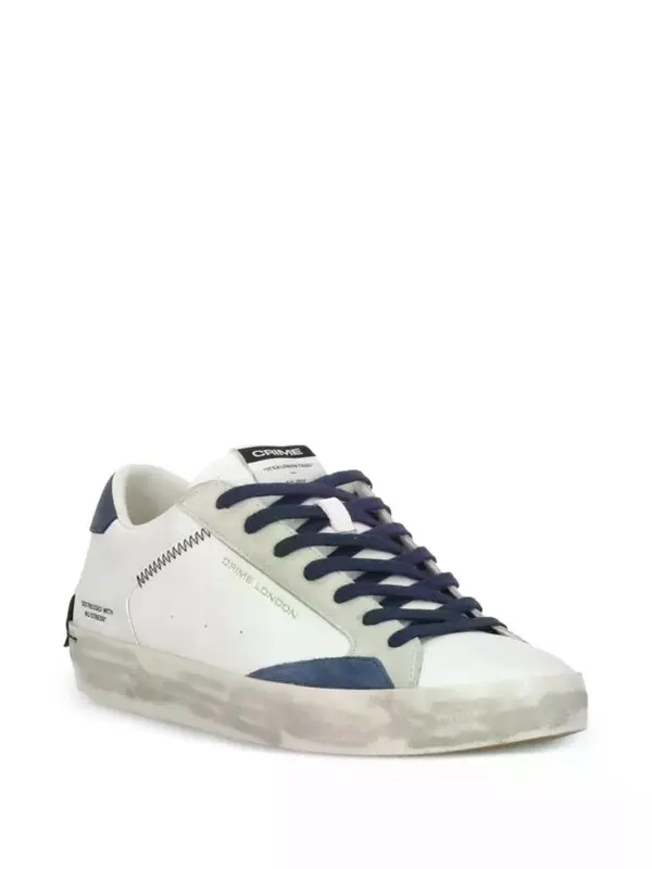 CRIME LONDON Distressed Sneakers