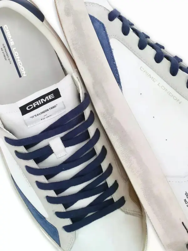 CRIME LONDON Distressed Sneakers