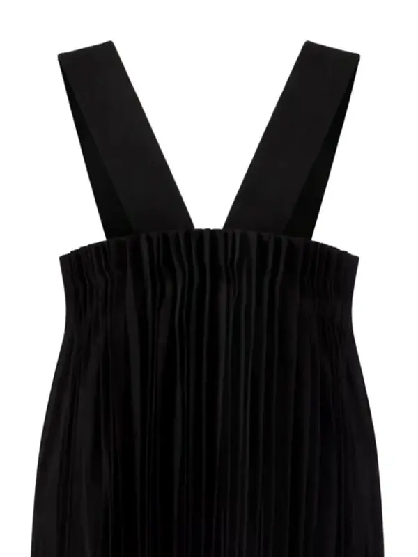 Comme Des Garçons Pleated Midi Dress